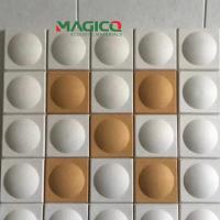 China Eco Friendly Durable 3D Acoustic Panel Engineered To Deliver Excellent Noise Control for sale
