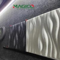 China 3D Polyester Fiber Acoustic Panel Suitable For Walls To Optimize Sound Distribution In Theaters for sale