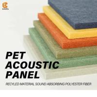 China Polyester Fiber Acoustic Panel Designed To Reduce Reverberation In Lecture Halls for sale