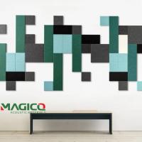China Polyester Fiber Acoustic Panel Designed To Reduce Reverberation In Lecture Halls for sale