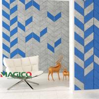 China Sound Control Polyester Fiber Acoustic Panel Ideal For Enhancing Audio Clarity In Workplaces for sale