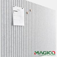 China Acoustic Treatment Polyester Fiber Acoustic Panel For Reducing Reverberation  In Large Spaces for sale