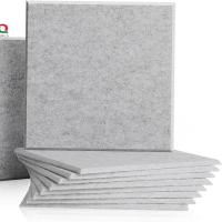 China Impact Resistant Polyester Fiber Acoustic Panel Providing Durable Acoustic Treatment For Traffic Areas for sale