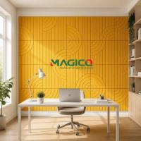 China Acoustic Treatment Solution Featuring Acoustic Panel With V Cuts To Minimize Sound Reflection for sale
