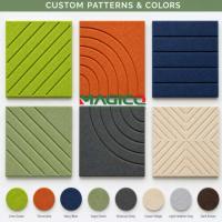 China Durable Polyester Fiber Acoustic Panel Designed To Provide Effective Noise Control Solutions for sale