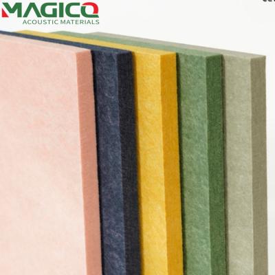 China Custom Sized Polyester Fiber Acoustic Panel Designed To Enhance Acoustic In Conference Centers for sale
