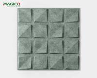 China Customized Polyester Fiber Acoustic Panel 3D Eco Friendly For Office Building for sale