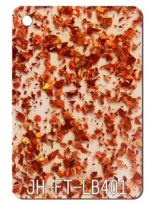 China Unique Clear Glitter Acrylic Sheets Home Wall Ornaments Daylight Lamp Decor for sale