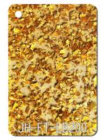 China Gold Clear Glitter Acrylic Panel Home Exhibition Rack Daylight Lamp Decor for sale