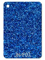 China Colorful Blue Glitter Acrylic Sheets Panel Home Christmas Tree Crafts Cutting for sale