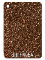 China Brown Sparkle Acrylic Sheet Gift Packaging Box Jewely Decoration for sale