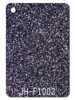 China 3MM Thick Dark Gray Glitter Acrylic Sheets Home Handbag Gift Box Light Decoration for sale