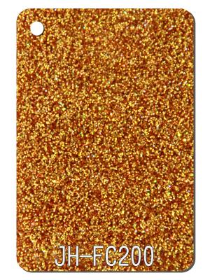 China Lightweight Gold Glitter Acrylic Sheets Custom Perspex Board Earrings Decor for sale