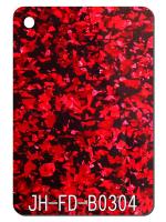 China 4ftx8ft Red Black Chunk Glitter Acrylic Sheets Custom Home Decor for sale