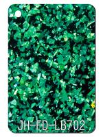 China 3mm Thick Green Black Glitter Acrylic Sheets Gift Packaging Box Rack Decor for sale
