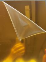 China Gold Plexiglass Mirror Cast Acrylic Plastic Sheet Crafts 6mm Thick for sale