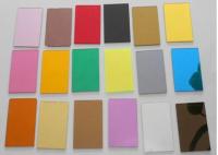China Gold Silver Perspex Acrylic Mirror Sheet 1830x1220mm 1.2g/cm3 for sale