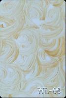China Yellow Whirlpool Cast Acrylic Plastic Perspex Sheet Crafts 1040x620mm for sale