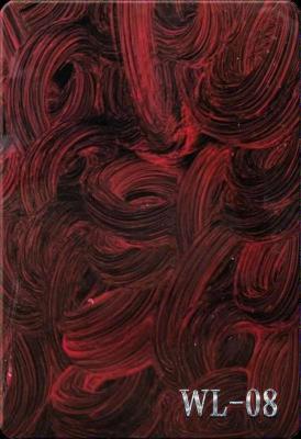 China Black Red Whirlpool Cast Acrylic Perspex Sheet Moisture Resistance for sale