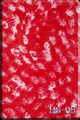China 1850x1040mm Red Pattern Acrylic Sheet Home Furniture Craft Decor for sale