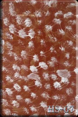 China Yellowish Brown Pattern Acrylic Sheet For Furniture Crafts for sale