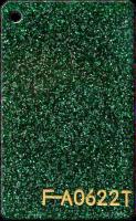 China Green Emerald Glitter Acrylic Sheets Impact Resistance Easy To Clean for sale