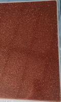 China 12x20 Inch Red Glitter Cast Acrylic Sheet For DIY Earrings Crafts for sale