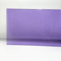 China Purple Candy Color Glitter Acrylic Sheets 2440x1220mm For Jewellery for sale