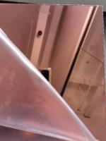 China 4x8ft Rose Gold Plexiglass Mirror Sheets Crafts Home Hotel Furniture Wall Decor for sale