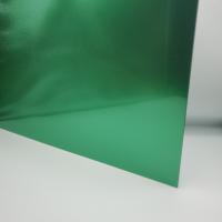 China 1/8 inch Thickness Green Mirror Acrylic Sheet 1220x2440mm for Decoration for sale