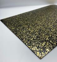 China Chunk Gold Flakes Glitter Cast Acrylic Sheets 1/8 in For Ornaments for sale