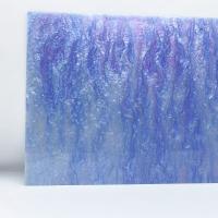 China Blue Romantic Starry Sky Patterned Acrylic Sheet 1/8 in for Home Furniture for sale