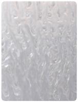 China White Pearl Acrylic Sheets 4ftx8ft For Hangbag Decor for sale