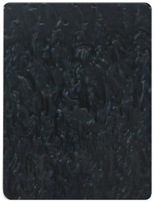 China Black Pearl Marbling Pattern Cast Acrylic Perspex Sheets 1/8