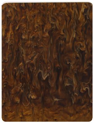 China 3mm Thickness Pearl Acrylic Sheets 620*1040mm For Lighting Dark Brown for sale