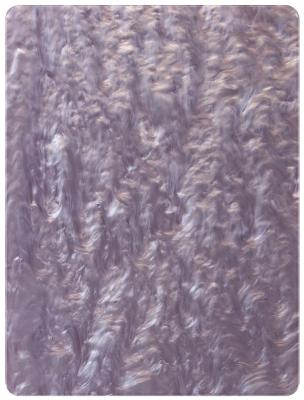 China Light Purple Pearl Acrylic Sheets Patterned  1220*2440mm for sale