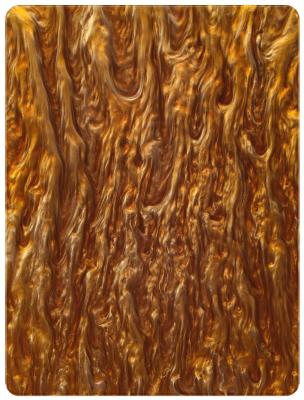 China 1.2g/cm3 1/8 In Brown Pearl Acrylic Sheets For Home Furniture for sale