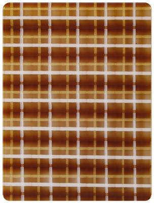 China Brown Grid Pearl Patterned Acrylic Sheet 1/8 In Thick For Advertising for sale