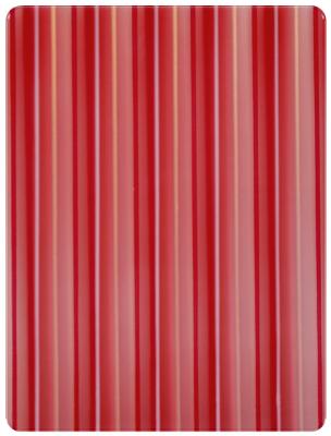 China 1/8 Inch Red Striped Cast Pearl Acrylic Sheets Board DIY Crafts Furniture Decor for sale