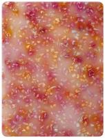 China 12*20 Inch Pearl Acrylic Sheets Orange Patterned Cast Acrylic Board for sale
