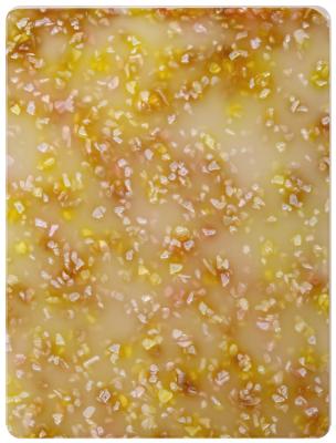 China 1/8 in Yellow Colored Cast Acrylic Perspex Sheet Laser Cut Crafts for sale