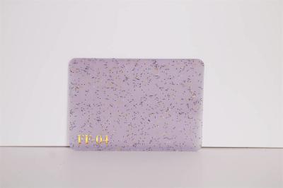 China Pmma Glitter Acrylic Sheets 1/8 Purple Glitter Board Shiny Decorations for sale