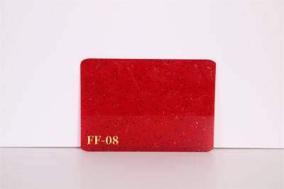 China 1/8'' Glitter Board For Interior Decoration Laser Cutting Acrylic Sheet for sale