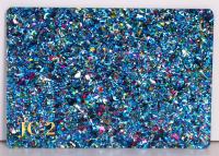 China Confetti Chunky Flakes Glitter Cast Acrylic Sheet For Handcraft 4mm Thick for sale