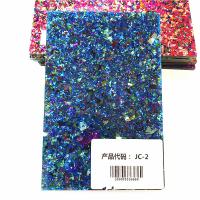 China Confetti Chunky Flakes Glitter Cast Acrylic Sheet For Handcraft 4mm Thick for sale