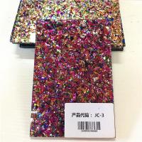 China Colorful Glitter Sparkle Acrylic Sheets Confetti Acrylic Sheets for sale