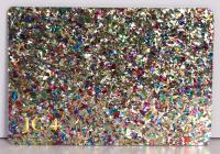China 4mm sweetheart confetti glitter custom printed cast acrylic sheet glitter acrylic sheet 12 x 20 for sale