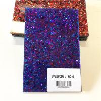 China Factory Wholesale 4x8ft 4mm Transparent Sweetheart Confetti Glitter Silver Glitter Acrylic Sheet for sale