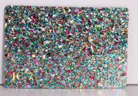 China Chunky Glitter Acrylic Sheet 4mm Acrylic Party Sequin Confetti Glitter plexiglass sheet for co2 laser cutting for sale