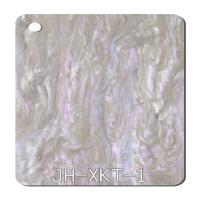 China Customized Diy Laser Cutting White Glitter Plexi glass Board Organic Glass Glossy Pearlescent Acrylic Sheet for sale